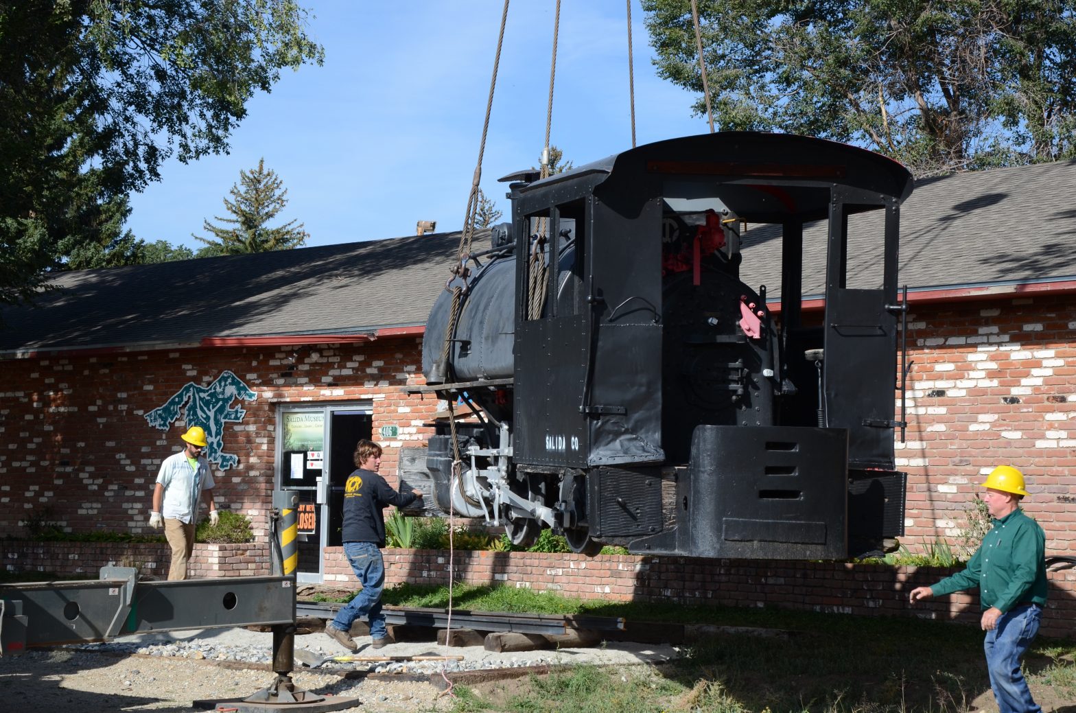 Salida Museum - Heart of the Rockies History - Porter Engine Gets a New ...